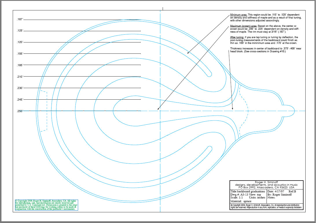 A5 mandolin blueprint drawings | constructing an A5 mandolin – Straight ...