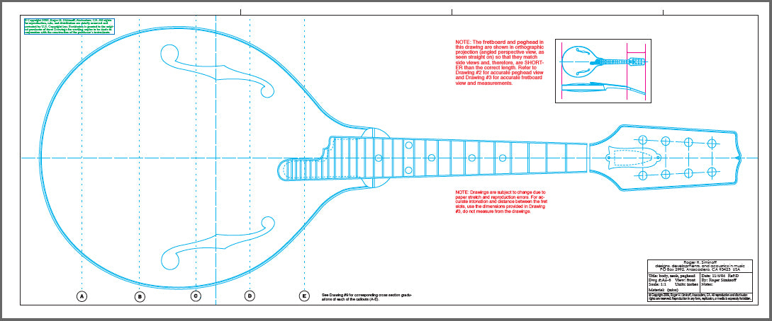 A5 mandolin blueprint drawings | constructing an A5 mandolin – Straight ...